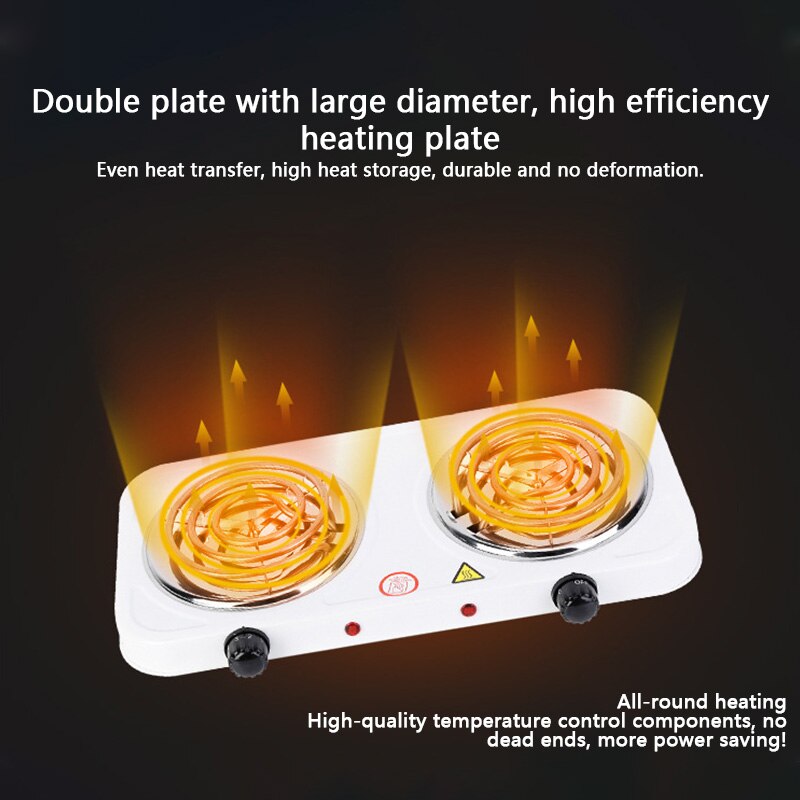 Dubbele Kop Elektrische Oven Keuken Hotplates Forn... – Grandado