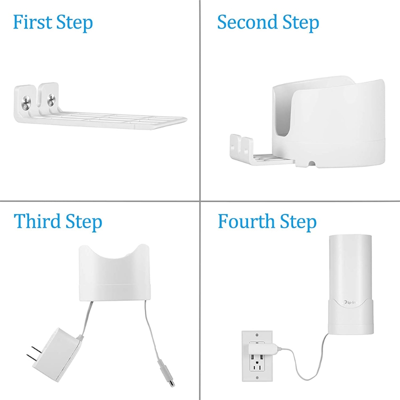 Space Saving Management Outlet Mount Holder for TP... – Vicedeal