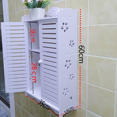 Bathroom shelf Waterproof cosmetic storage shelf W... – Vicedeal