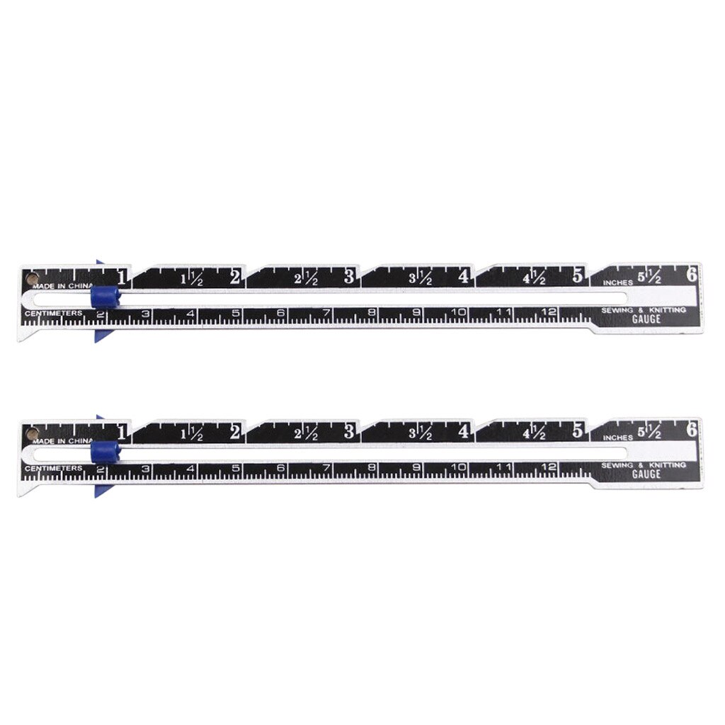 Sewing Seam Gauge Ruler Sliding Gauge Sewing Measu... – Grandado