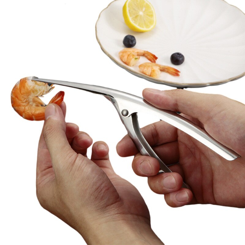 Stainless Steel Shrimp Peeler Prawn Shrimp Deveine... – Grandado