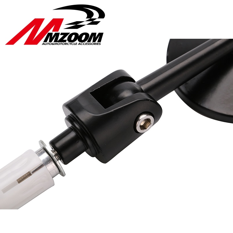 Motorcycle Cnc Aluminum Universal Rear Rearview Si Grandado