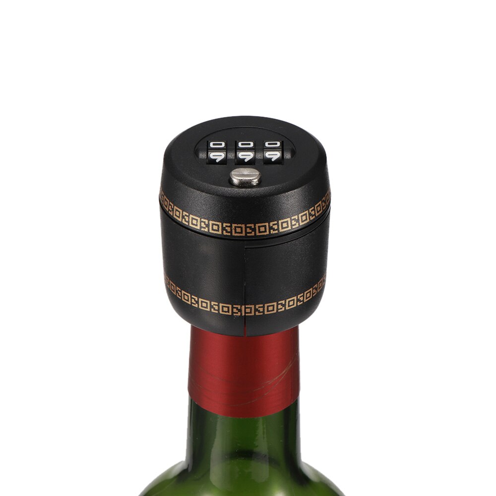 Plastic Bottle Password Lock Combination Lock Wine... – Grandado