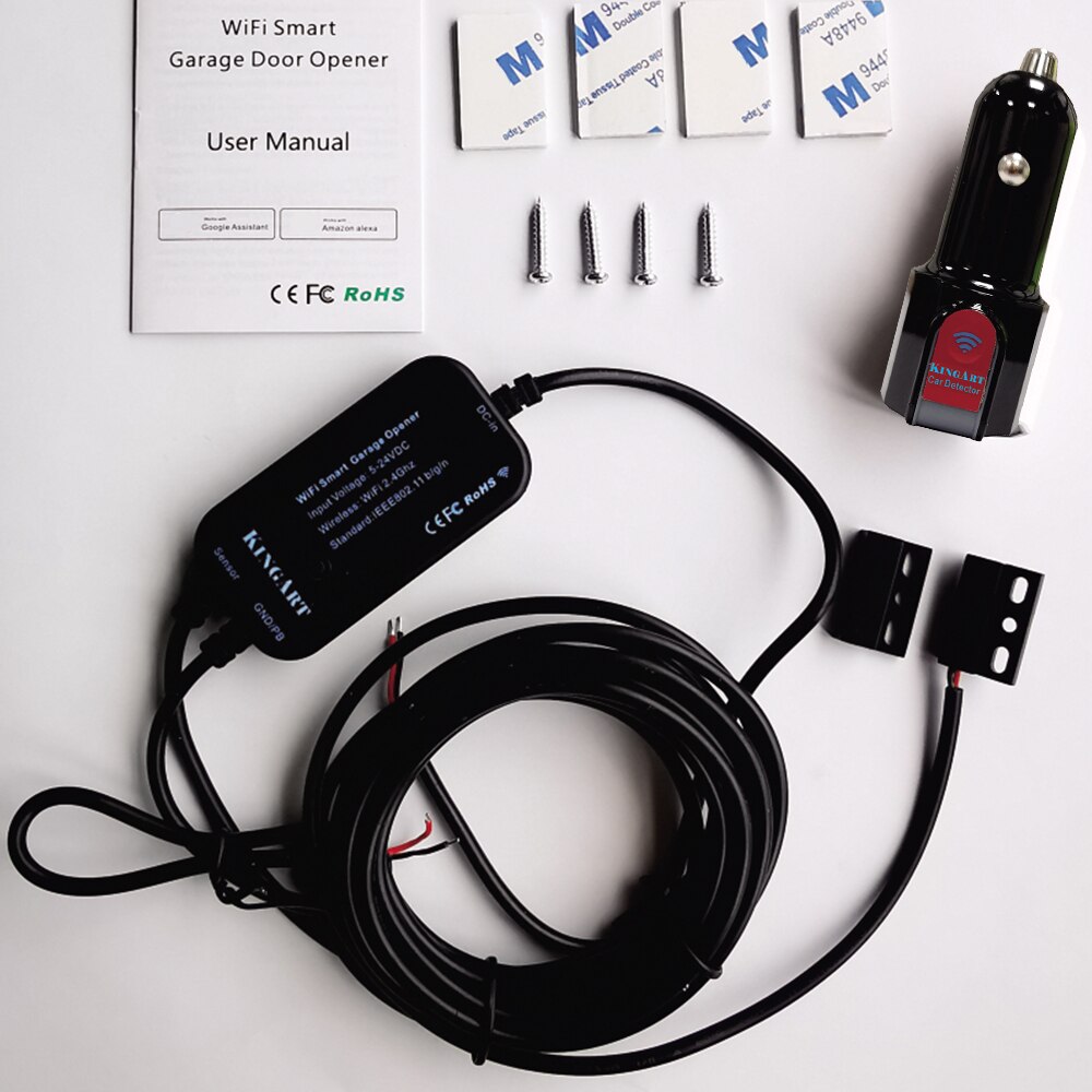 Smart Wi-Fi Garage Door Controller/Opener with Rem... – Vicedeal