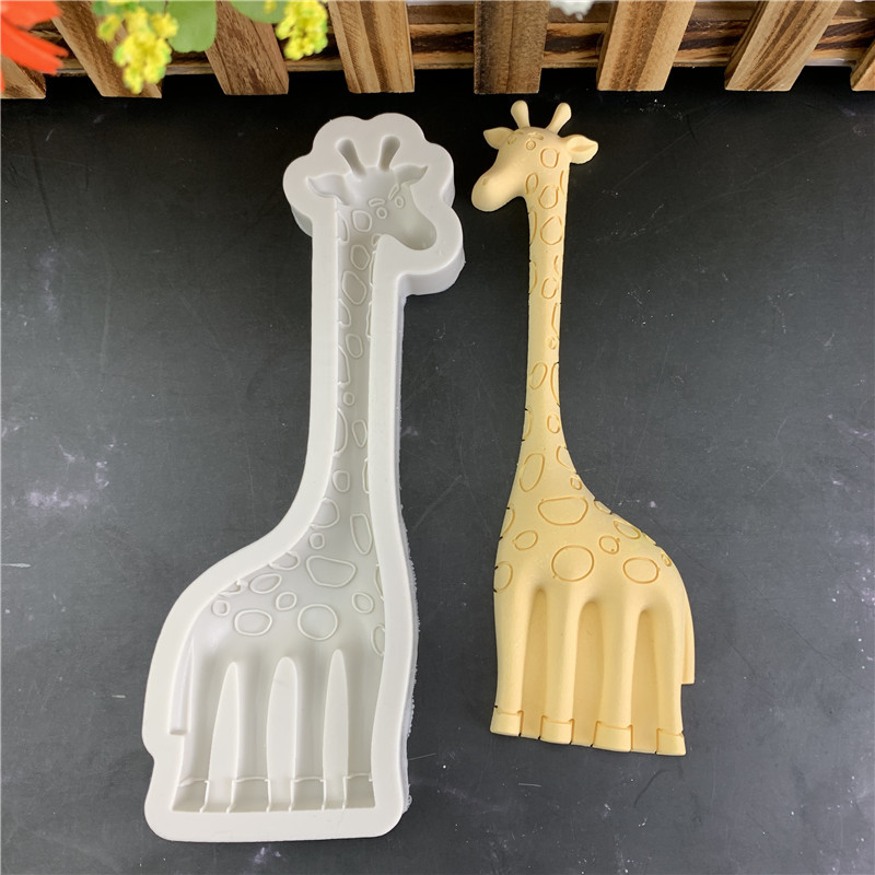 Giraffe Size Dier Siliconen Mal Chocolade Suiker B... – Grandado