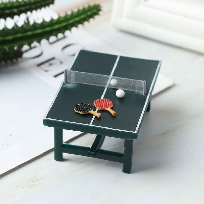 1/12 Poppenhuis Pingpong Bal Mini Ping Pong Tafel ... – Vicedeal