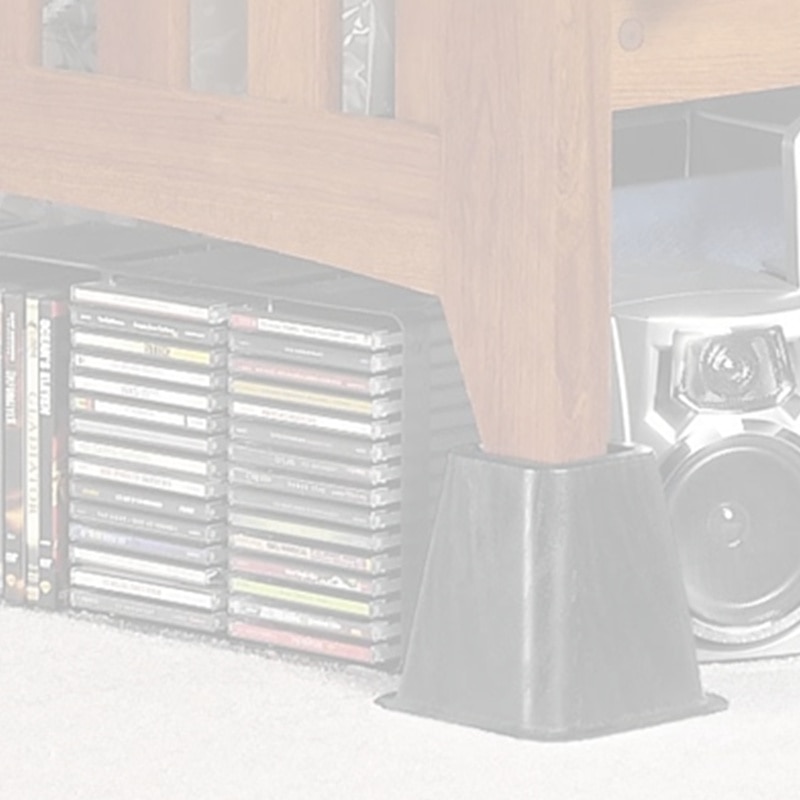 ALWAYSME 4PCS-Pack Adjustable Bed Furniture Risers... – Vicedeal