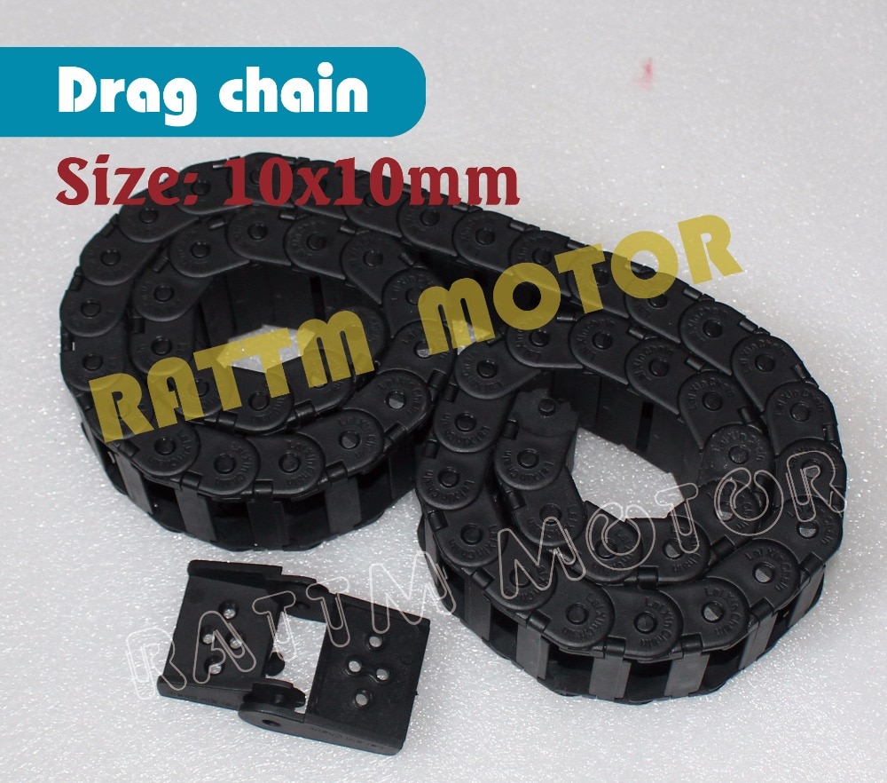 2M un-open 10 x 10mm R28 Plastic Cable drag chain ... – Grandado