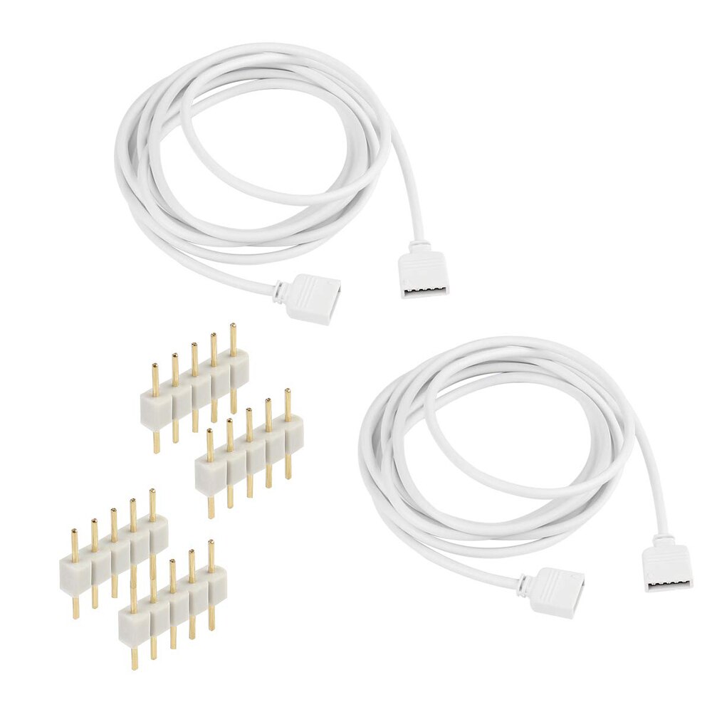 4Pin 5PIN RGBW RGB extension Connector Cable WIRE ... – Vicedeal