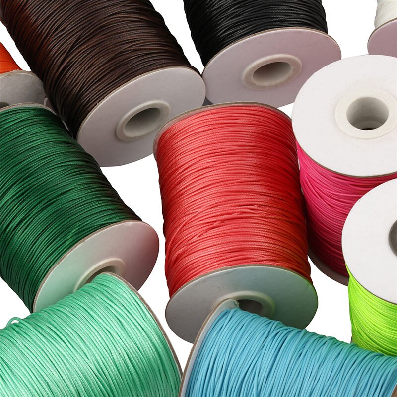 1.5mm Waxed Cords 15 Meters/Lot Waxed Thread Cord ... – Vicedeal