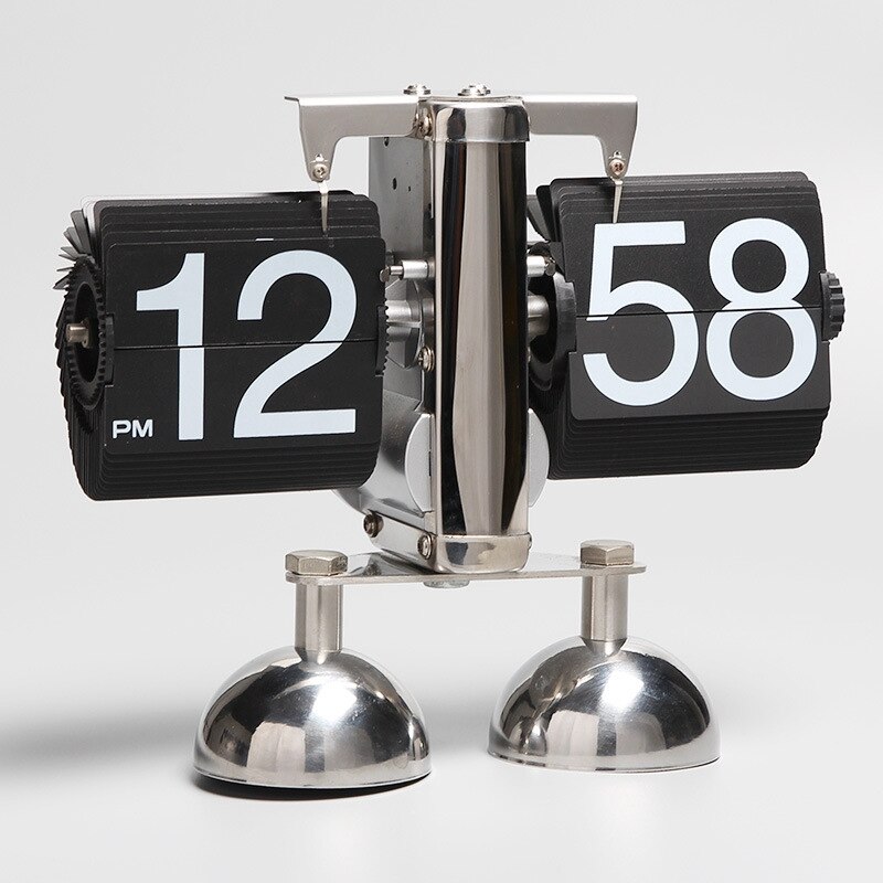 Automatic Page Turning Clock Small Balance Living ... – Grandado