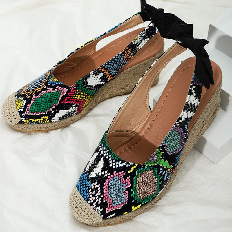 Dames sandalen wiggen hennep hakken dames pumps zo... – Vicedeal