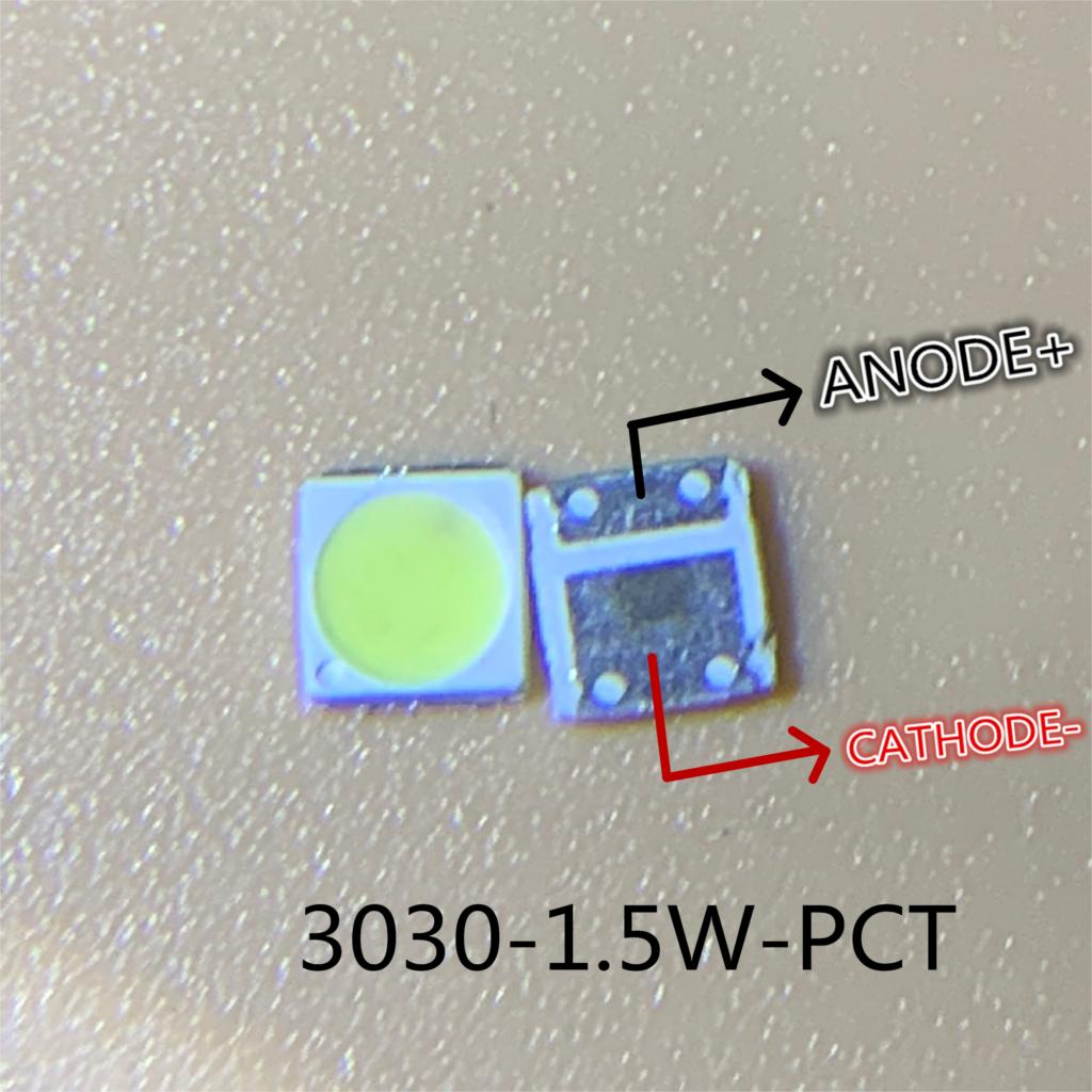 50pcs 3030 Backlight High Power LED DOUBLE CHIPS 1... – Vicedeal