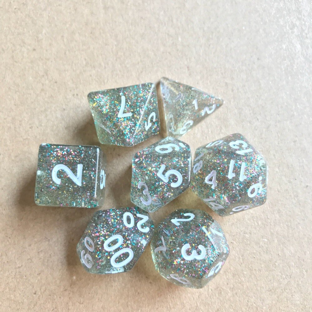 7PCS/Set RPG Game Dices DND Dice set D4 D6 D8 D10 ... – Grandado