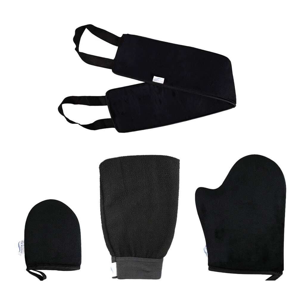 4 In 1 Self Tanning Mitt Kit With Self Tanning Glo... – Grandado