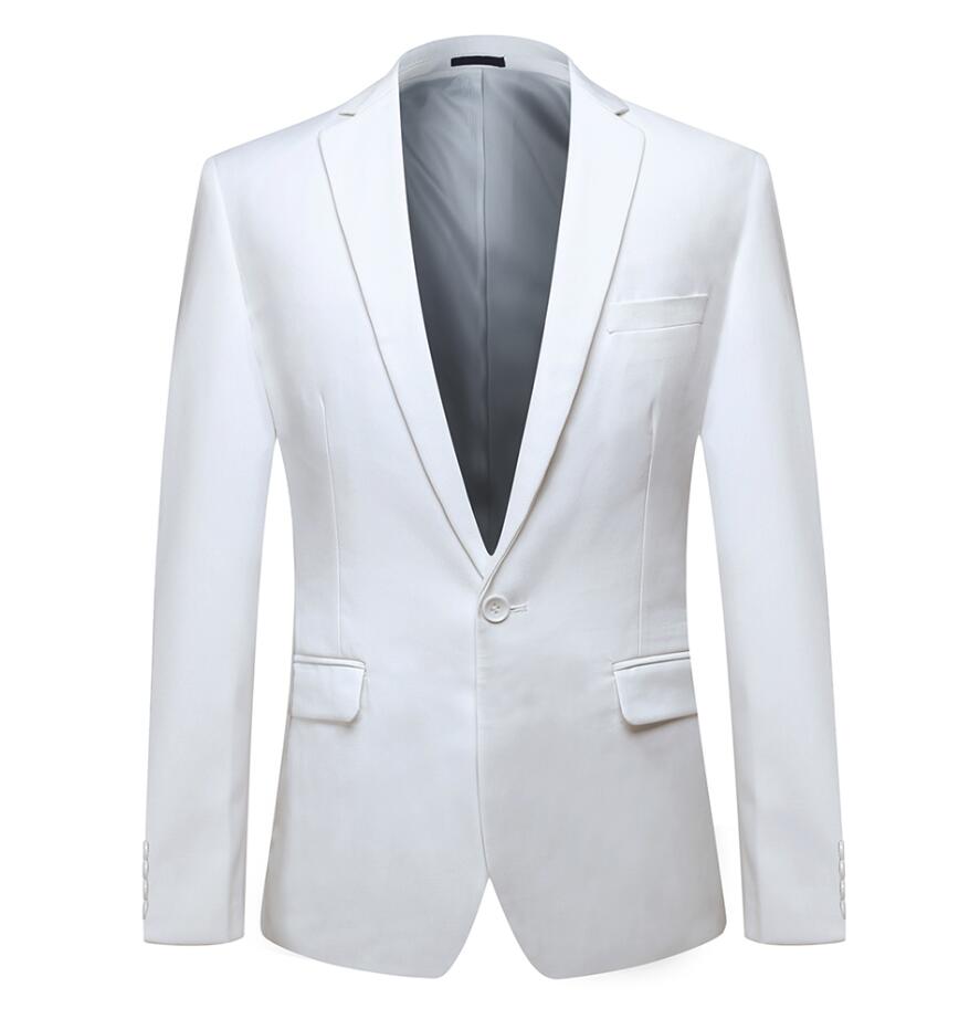 YUNCLOS Classic Men's Suit Jacket Wedding Party Dr... – Grandado