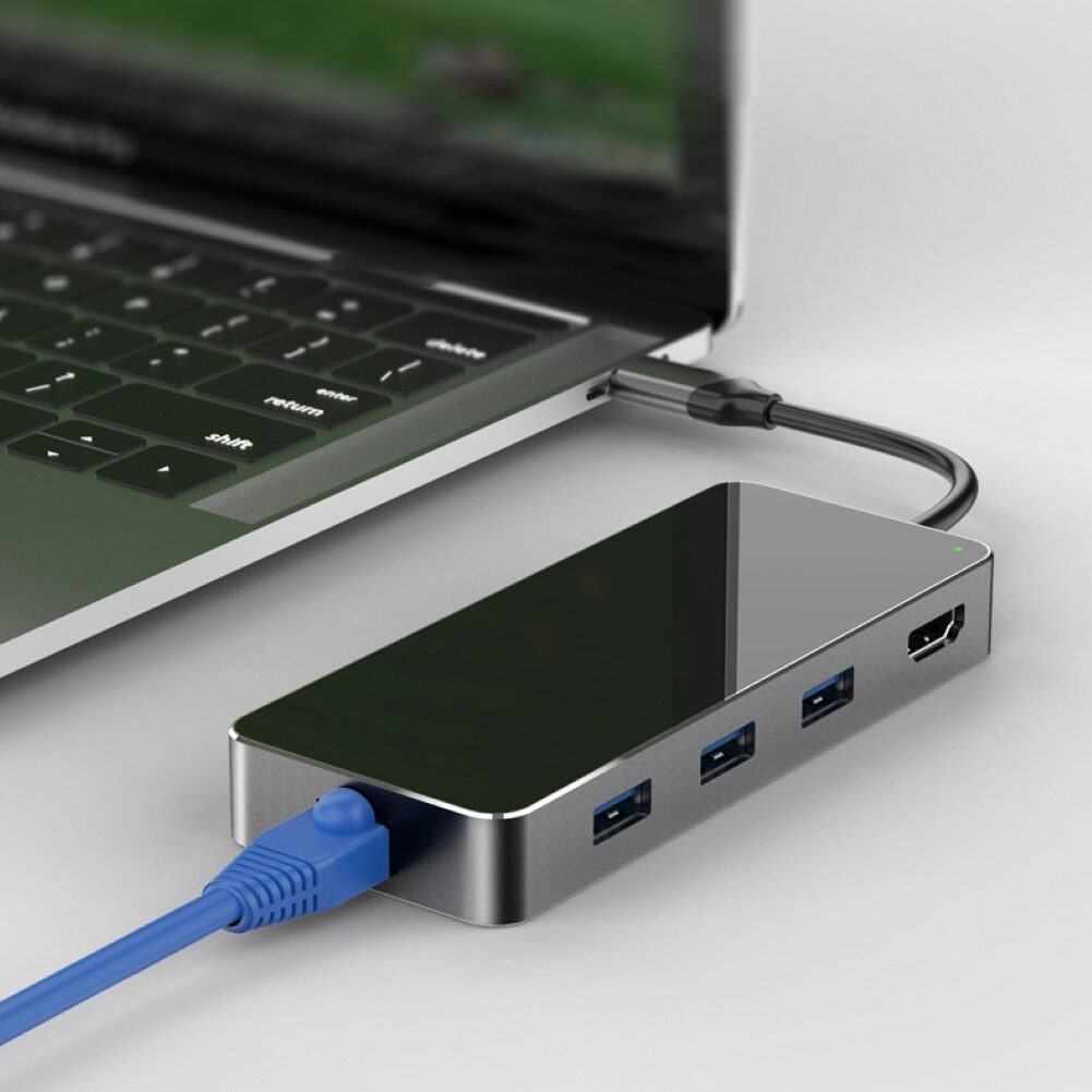 Type-C to USB 3.0 HDMI Micro-SD TF Card Reader VGA... – Vicedeal