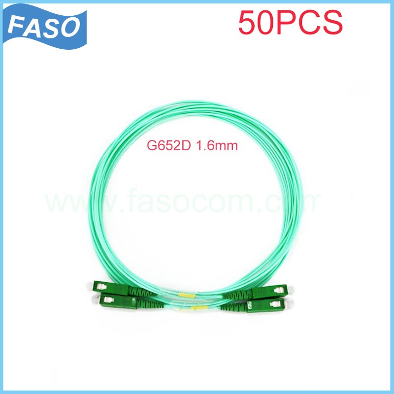 Cable óptico SC APC a SC APC SX Core, G652D, 1,6mm... – Grandado