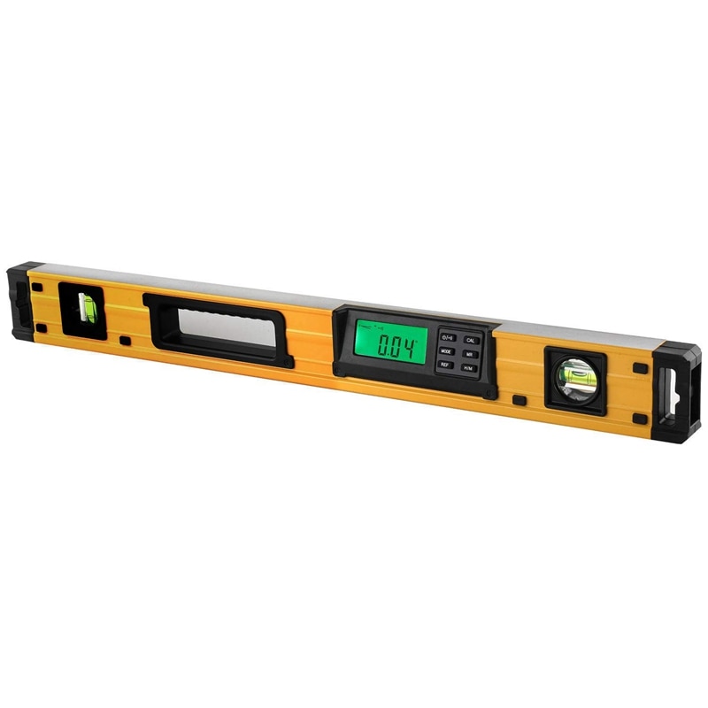 24-Inch Digital Torpedo Level And Protractor Neodymium nets Bright Lcd ...