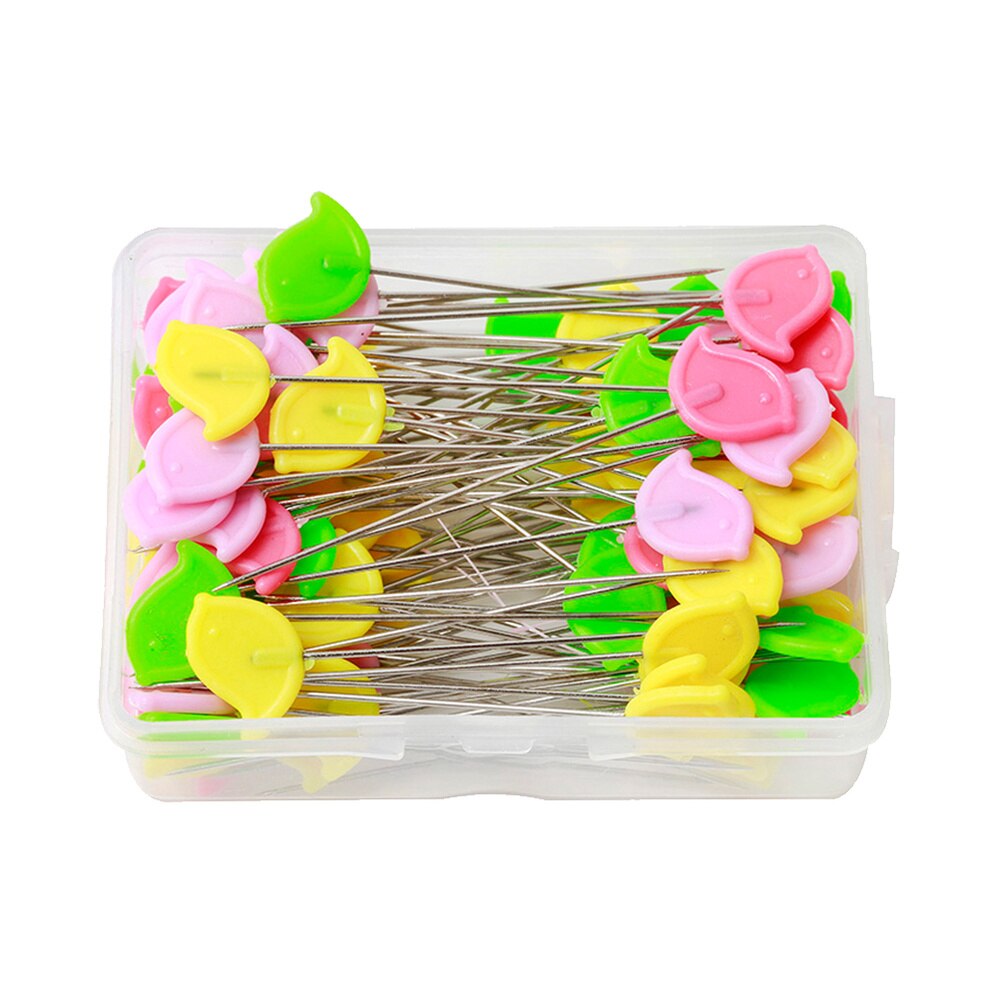 50pcs Sewing Pins Box DIY Colorful Cute Flat Head ... – Vicedeal