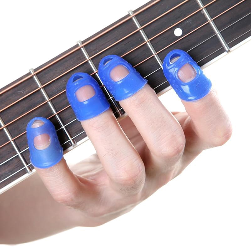 4Pcs guitar finger pain protection cover Playing G... – Vicedeal