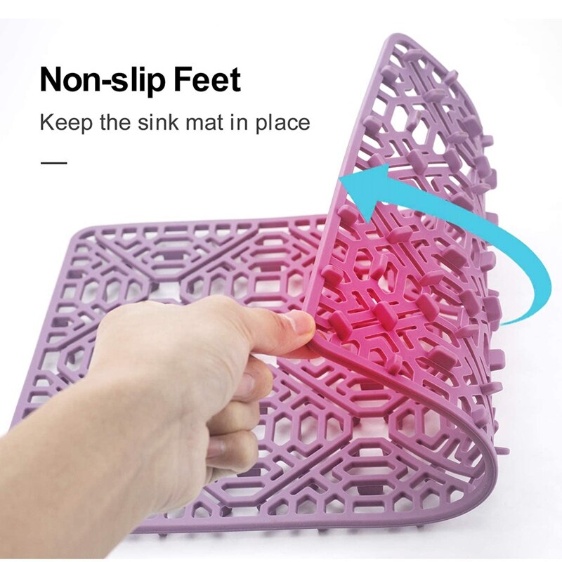 Silicone Sink Mat Protector Kitchen Grid,Heat Resi... – Vicedeal