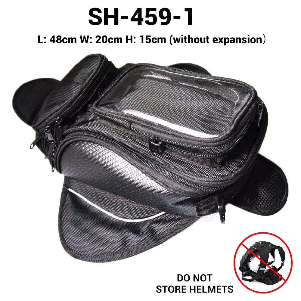 Motorcycle Tank Bag Saddle Helmet Bag Oil Fuel Bag... – Grandado