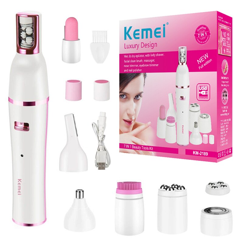 7in1 grooming kit female epilator for face women e... – Vicedeal