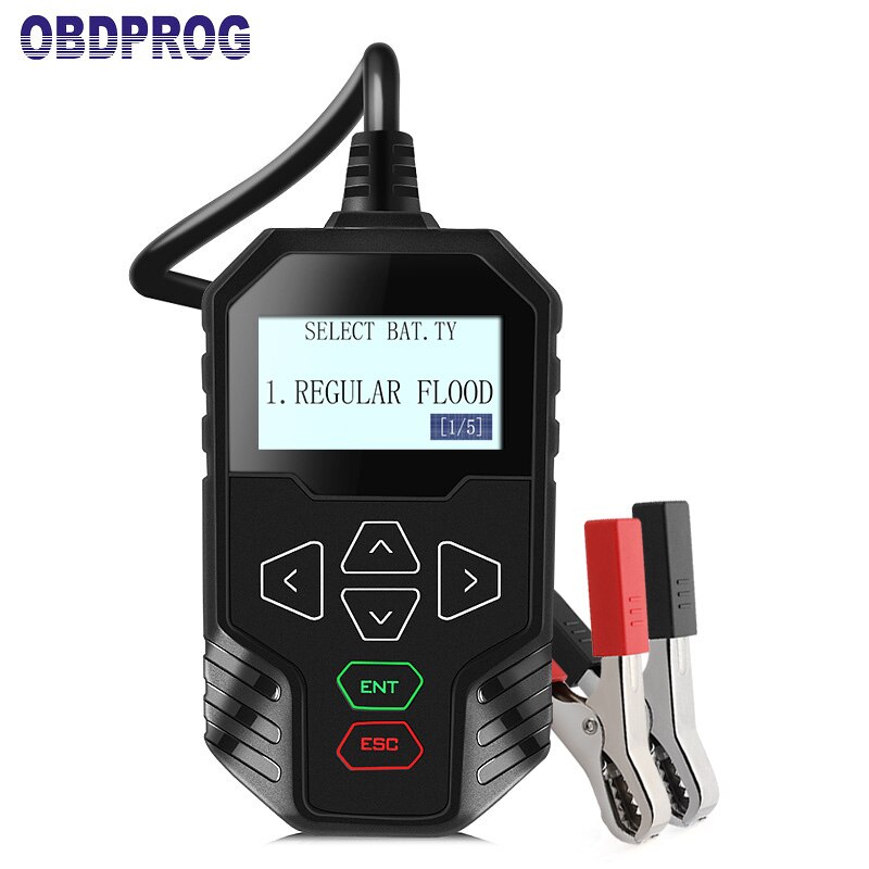 OBDPROG MT300 Car Battery Tester 12V 24V Truck Bat... – Grandado