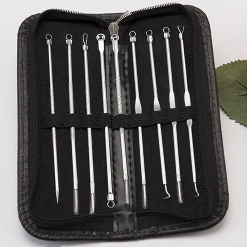 9pcs Acne Extractor Removing Tool Stainless Steel ... – Grandado