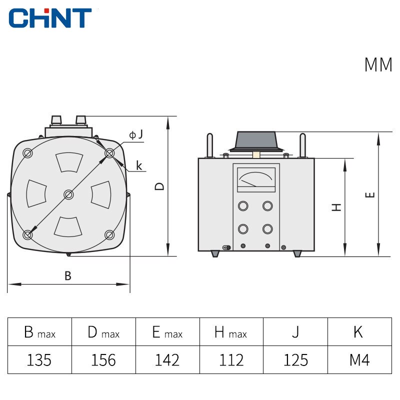 CHINT Voltage Regulator Adjustable Transformer 500... – Grandado