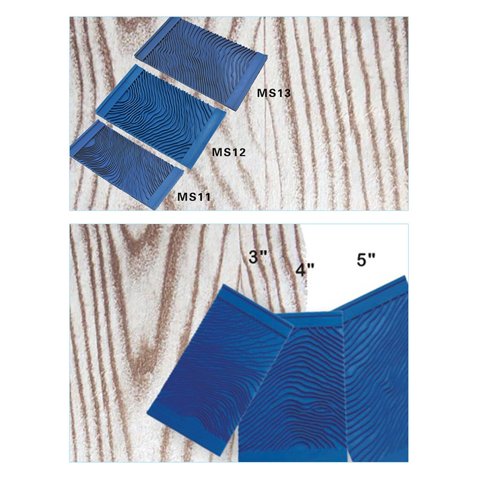 Imitation Wood Graining Pattern Wall Texture Art D... – Grandado