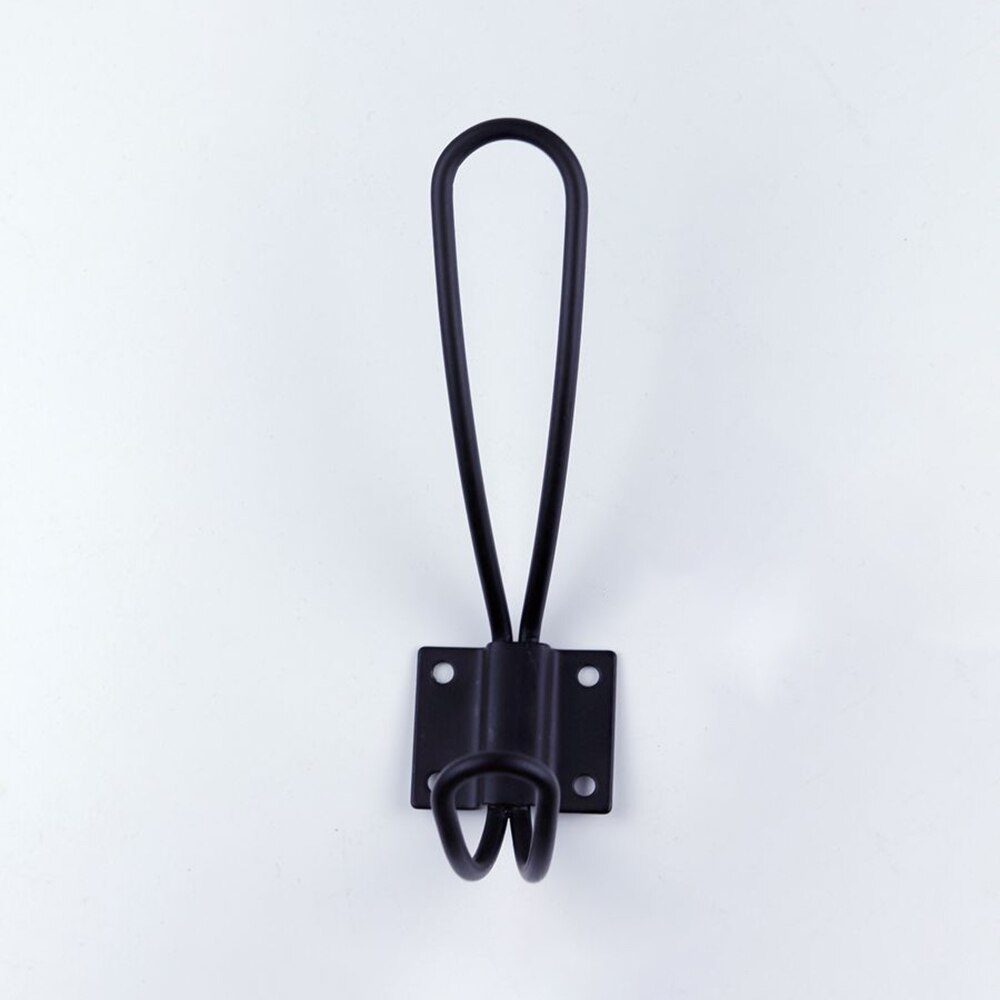 1pc Black Wire Loop Coat Metal Hooks Hook Vintage ... – Grandado