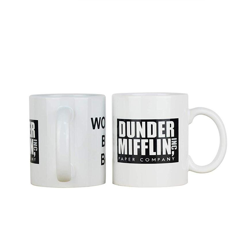 350ml Ceramic Mug Unique Worlds Best Boss Dunder M... – Grandado