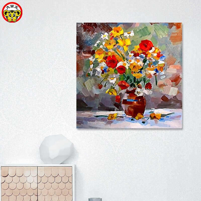 painting by numbers art paint by number DIY digita... – Grandado