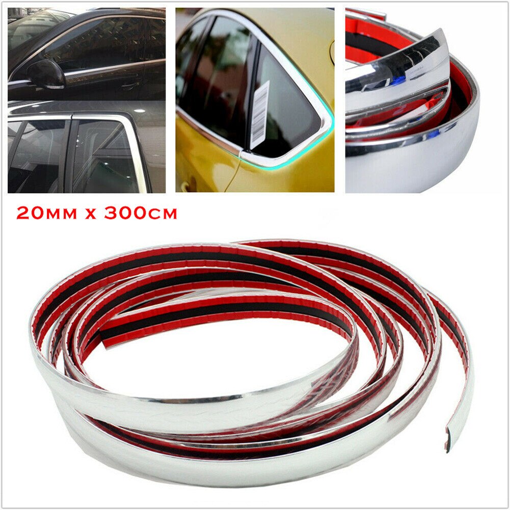 Auto Chrome Diy Moulding Trim Strip Voor Grille Ve... – Vicedeal