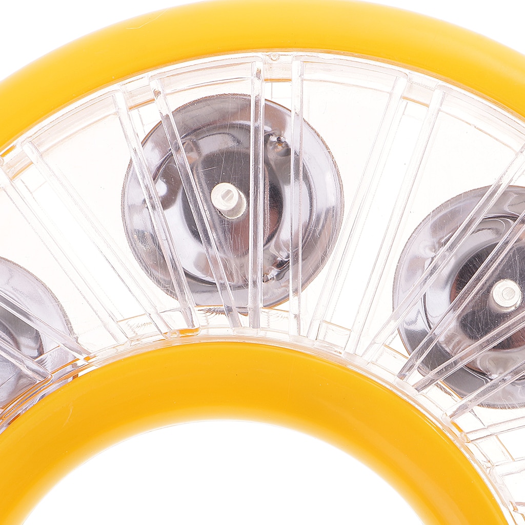 Compact Plastic Music Hand Held Tambourine Percuss... – Grandado