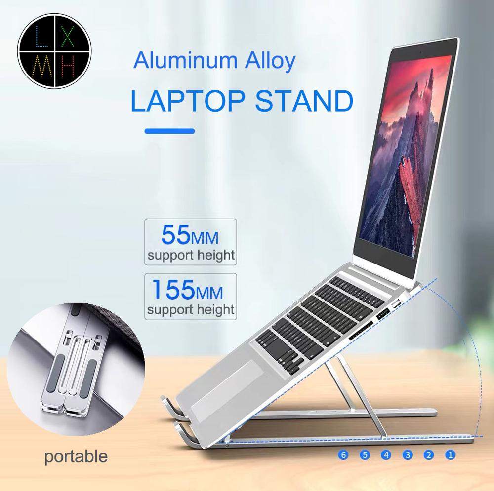 Portable Folding Aluminum Alloy Laptop Holder Stan... – Vicedeal