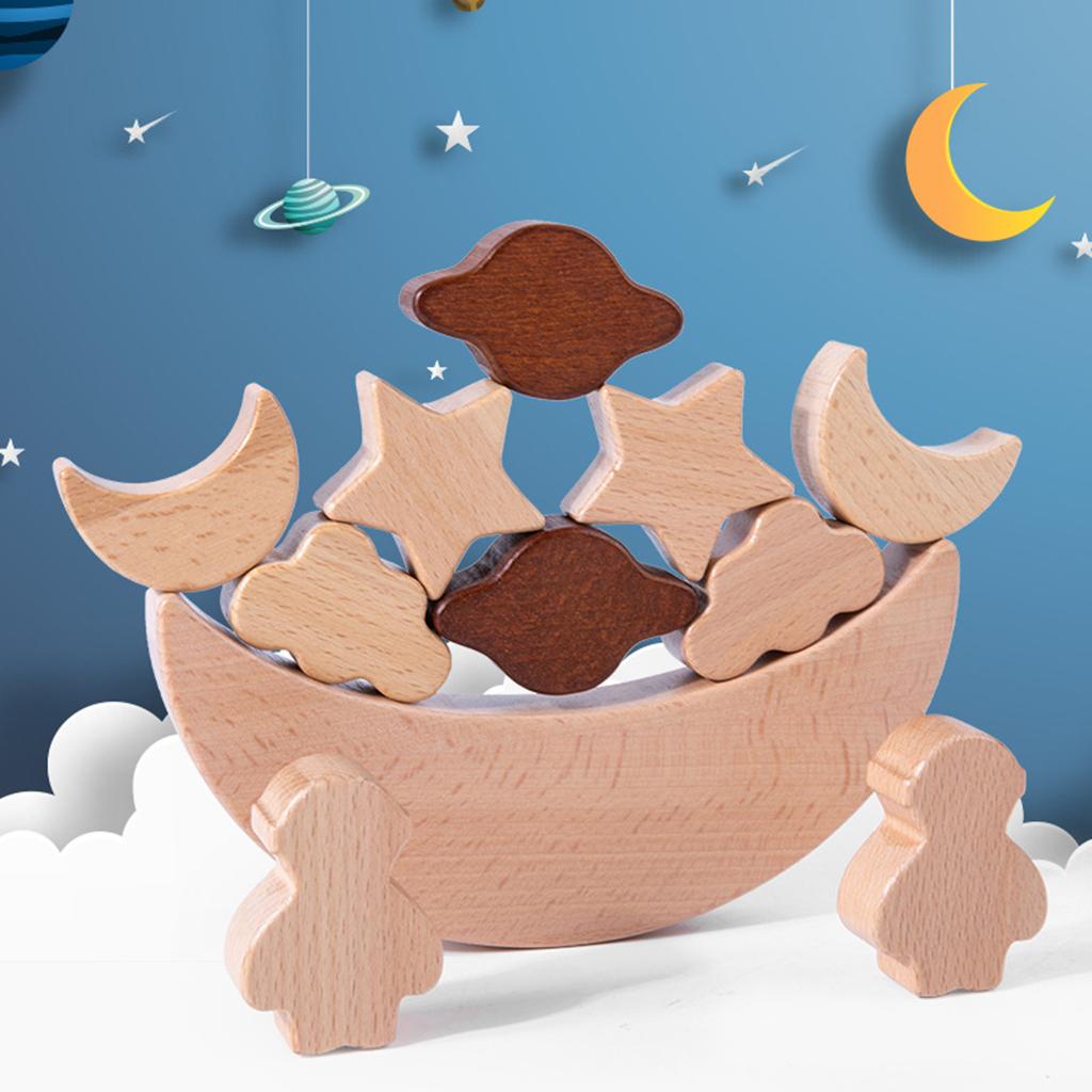 Moon Stacking Blocks Star Balance Puzzle Brain Dev... – Vicedeal