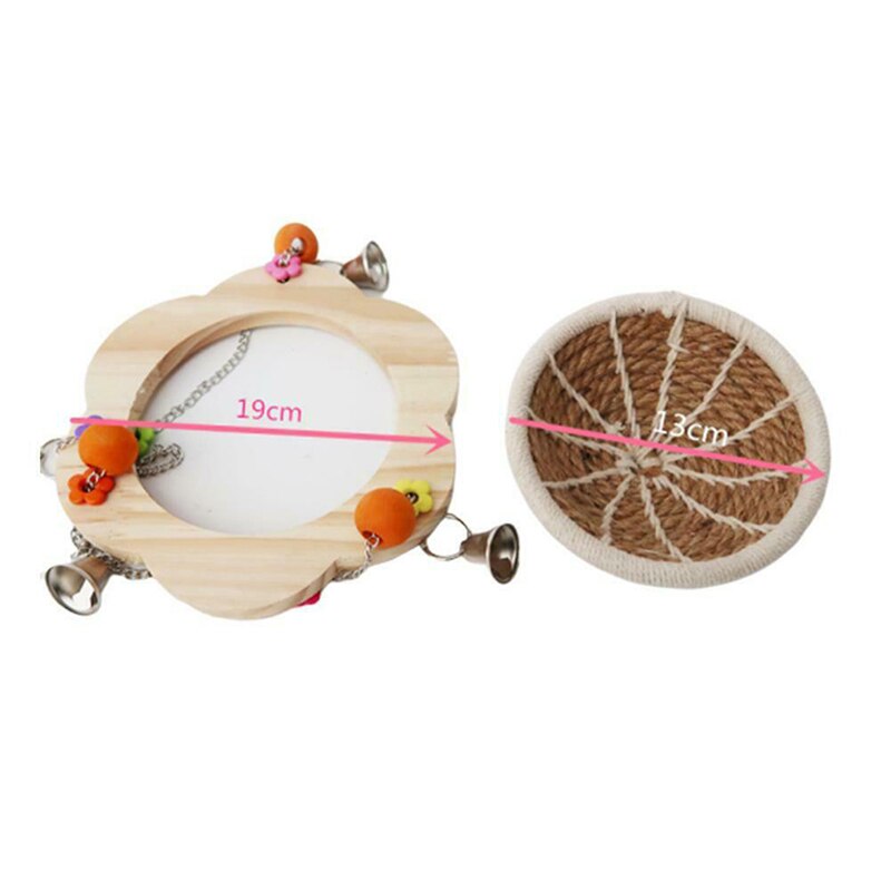 Papegaai Birdhouse Handgemaakte Klein Dier Kooi Vo... – Grandado