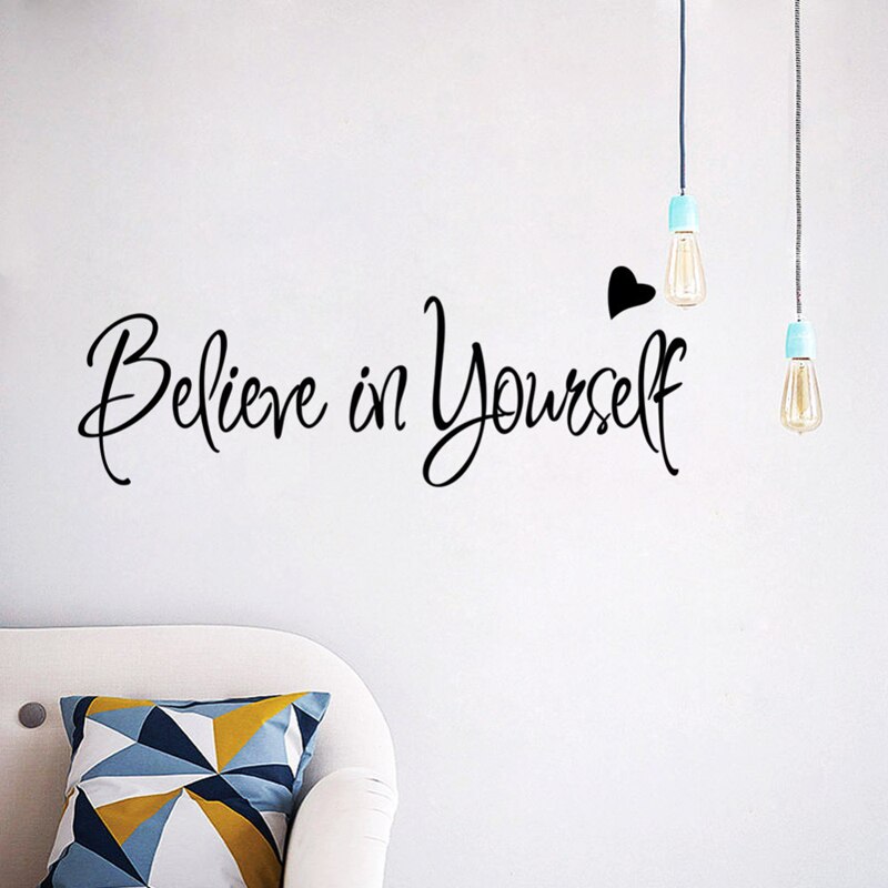 Believe in yourself Inspirational wall decals for ... – Vicedeal