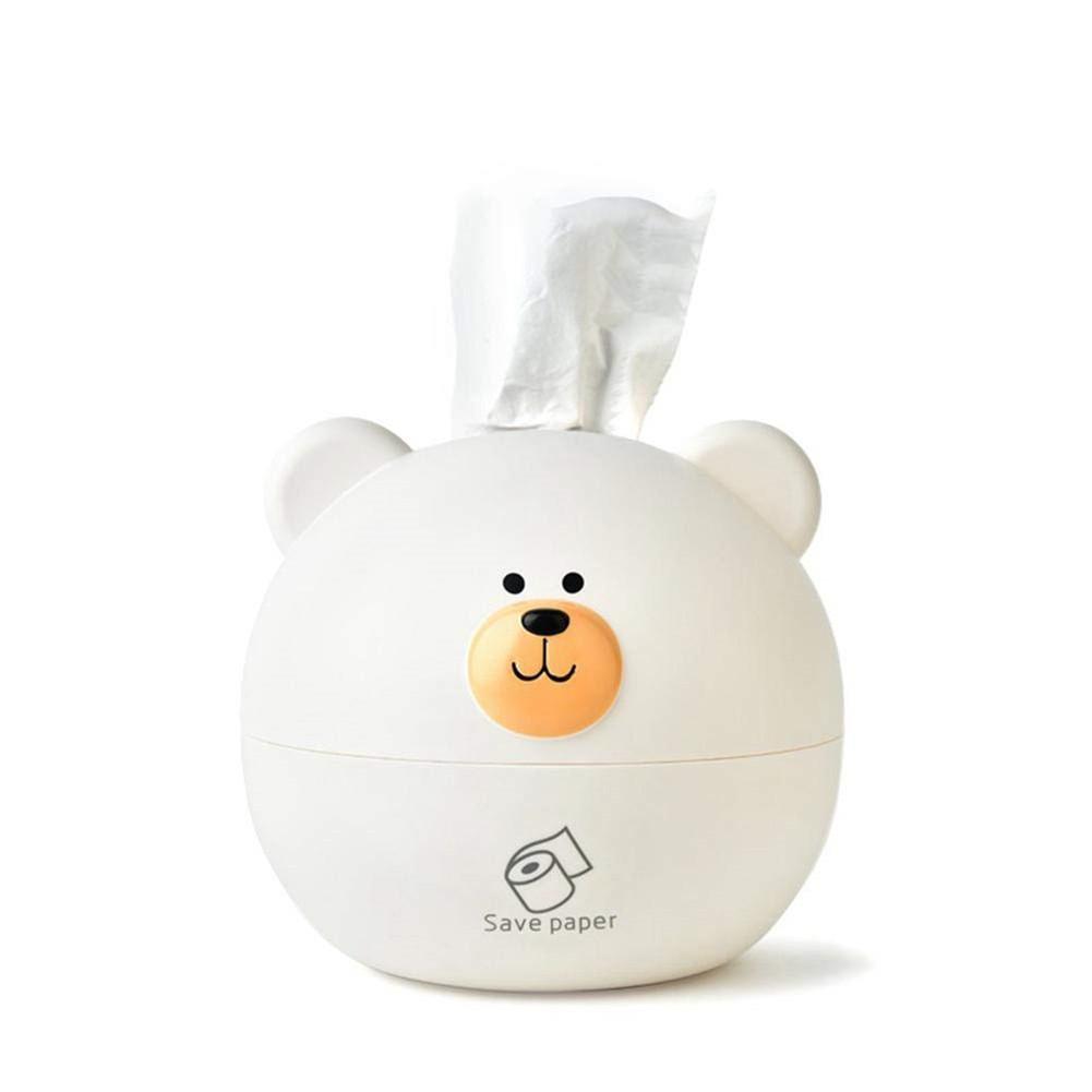 Nordic Bear Tissue Box Dry Wet Tissue Paper Case H... – Grandado