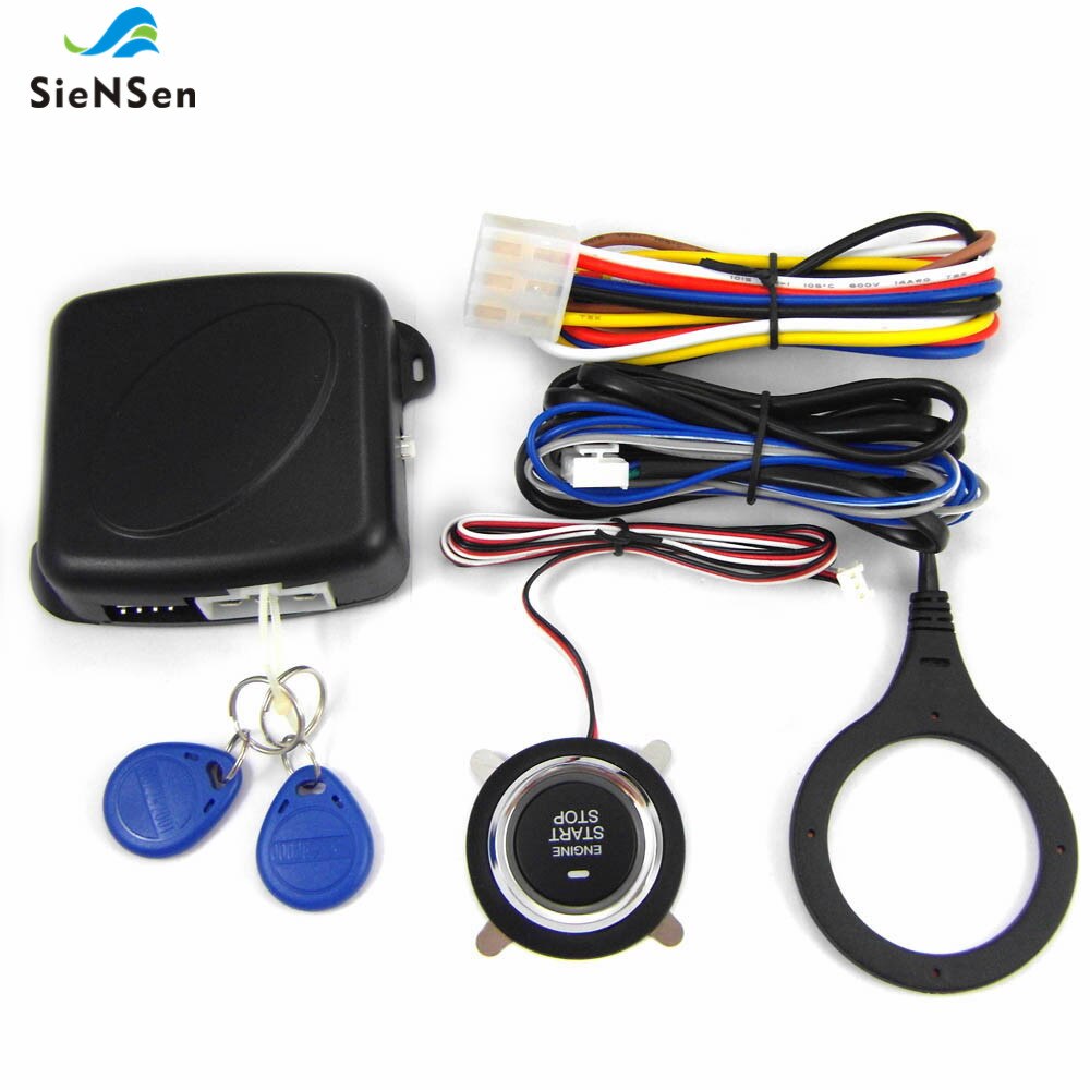 SieNSen 12v Car Smart Key Push Start Stop System W... – Vicedeal