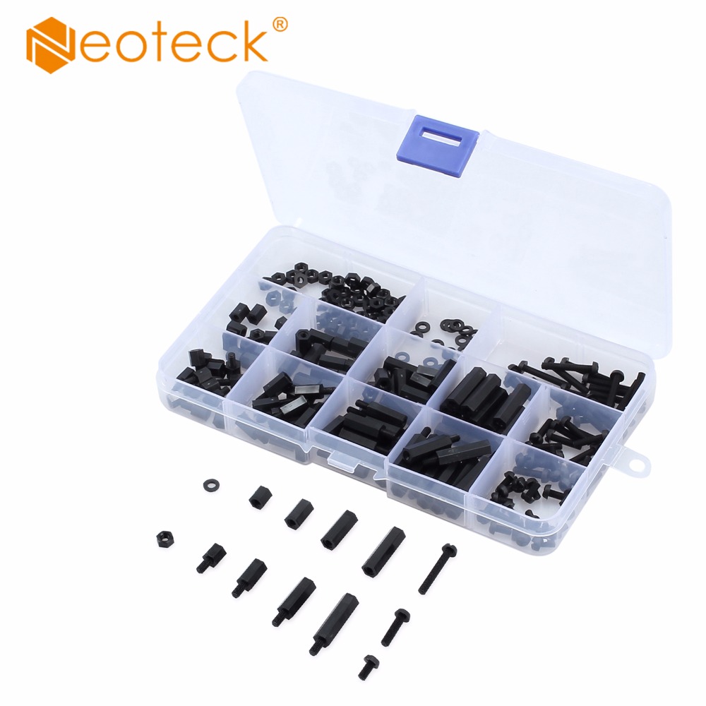 Neoteck 260 pcs Standoff Plastic Moer Assortiment ... – Vicedeal