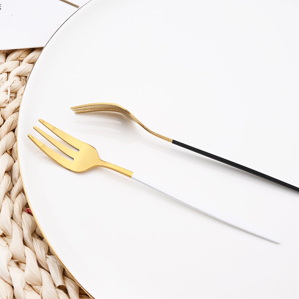 1 Pcs Fruit Cake Fork Stainless Steel Cake Forks B... – Grandado