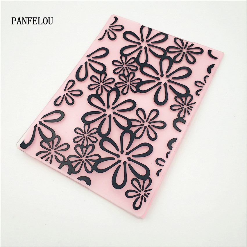 PANFELOU Easter The Flower buttons Embossing folde... – Grandado