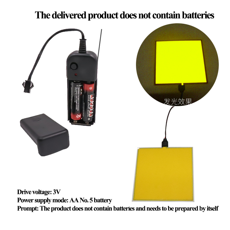 3v 5V 12v El Flexible Electroluminescent Cold Ligh... – Grandado