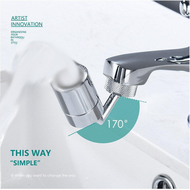 Rotary faucet nozzle splash-proof faucet shower wa... – Grandado