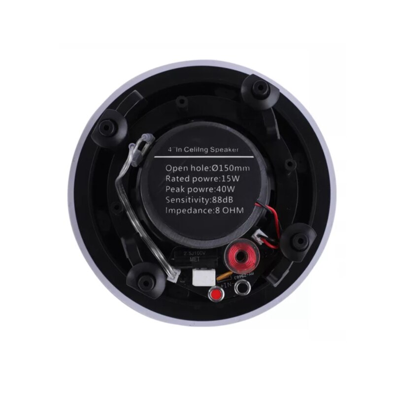 Alto-falante de teto 8ohm 4 polegadas 150mm recort... – Grandado