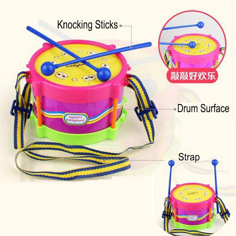 5Pcs/Set Kids Drum Musical Instruments Kids Drum S... – Grandado